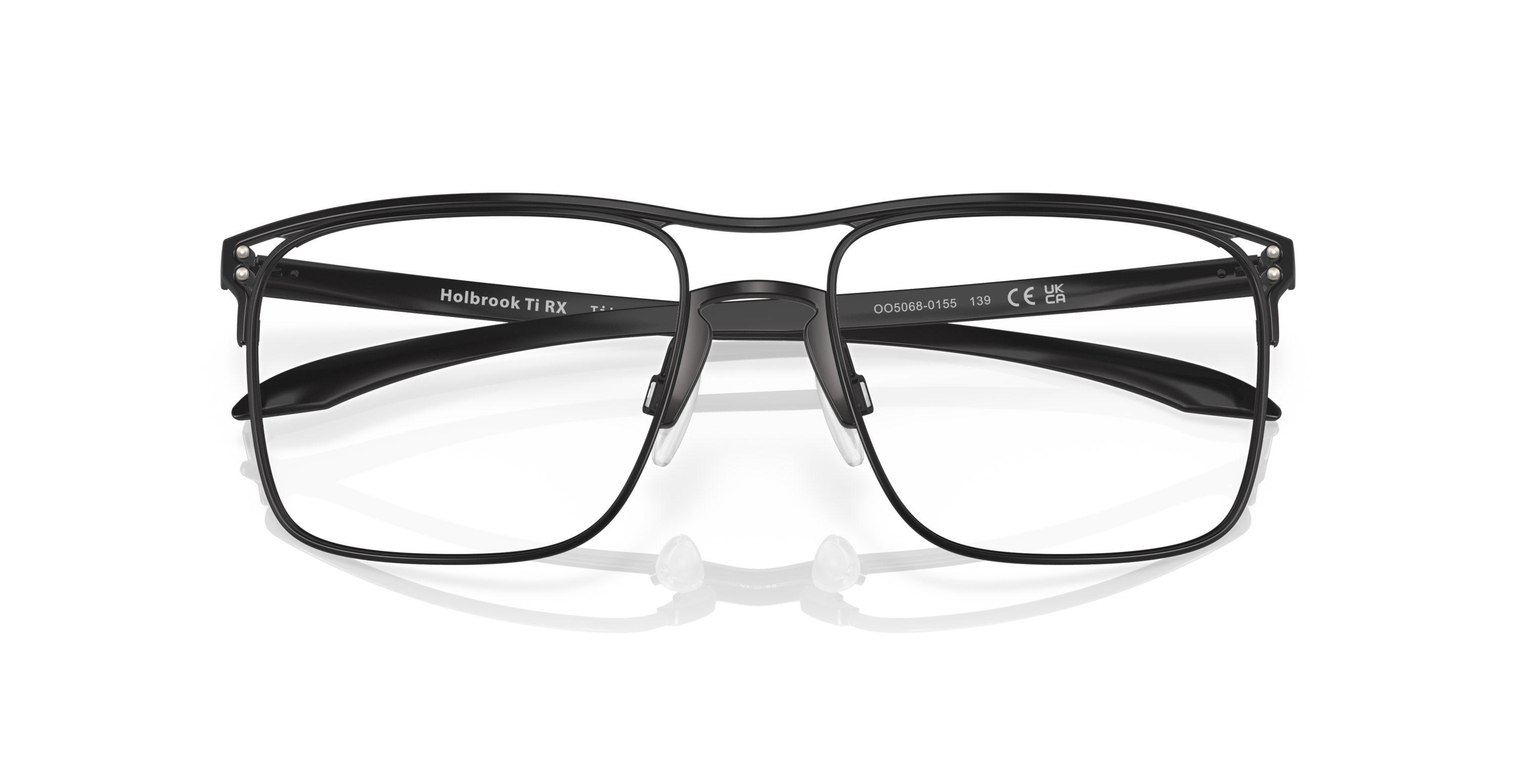 Oakley Optical frame HOLBROOK TI RX Satin Black OX5068-01 | OPTICAL ...