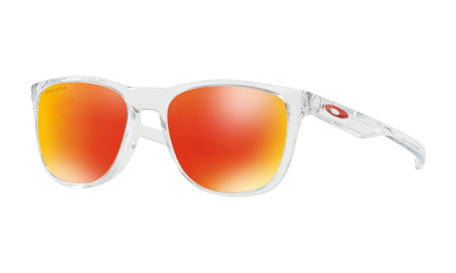 Oakley Sunglasses TRILLBE X Polished Clear/Prizm Ruby OO9340-18 ...