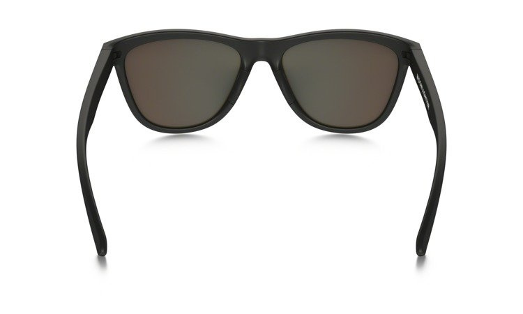 Oakley Sunglasses MOONLIGHTER Matte Black/Sapphire Iridium Polarized ...