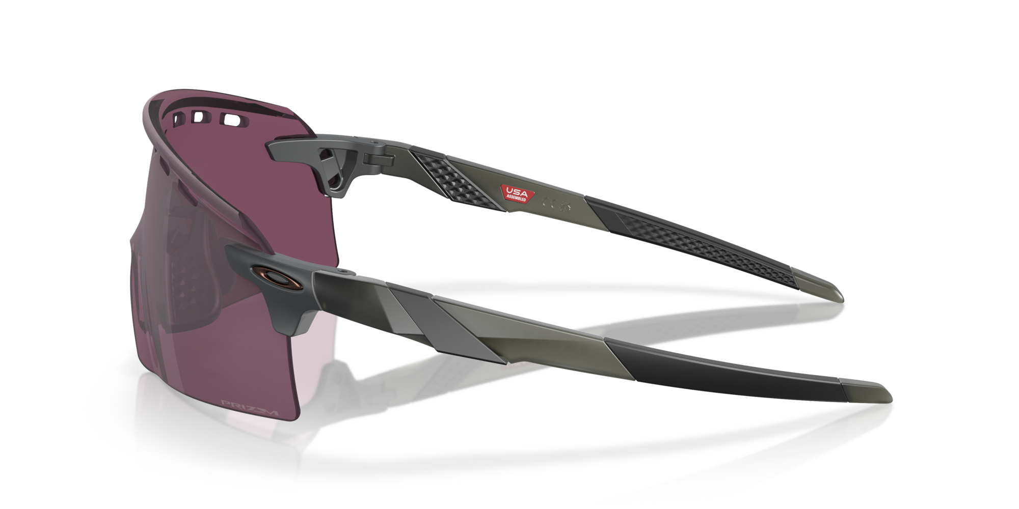 Oakley Sunglasses ENCODER STRIKE VENTED Matte Grey Smoke/Prizm Road ...