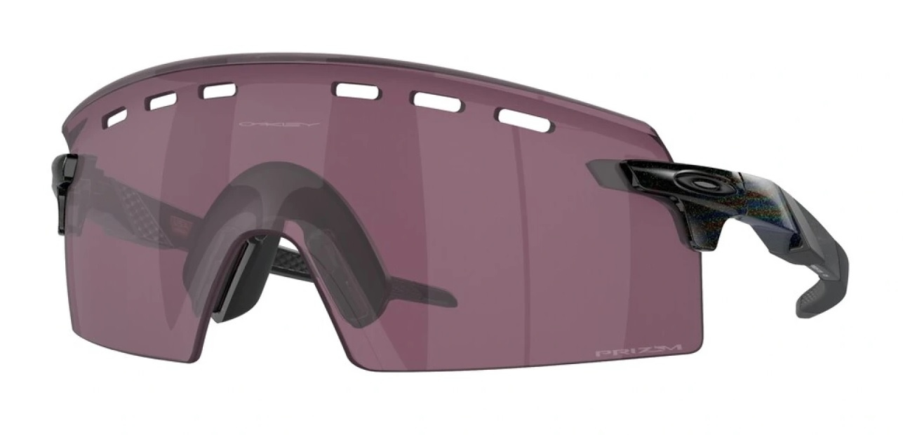 Oakley Sunglasses ENCODER STRIKE VENTED Solstice Collection Dark Galaxy/Prizm Road Black OO9235 ...